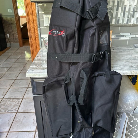caddy daddy | Bags | Caddy Daddy Black Golf Bag Soft Travel Case With ...